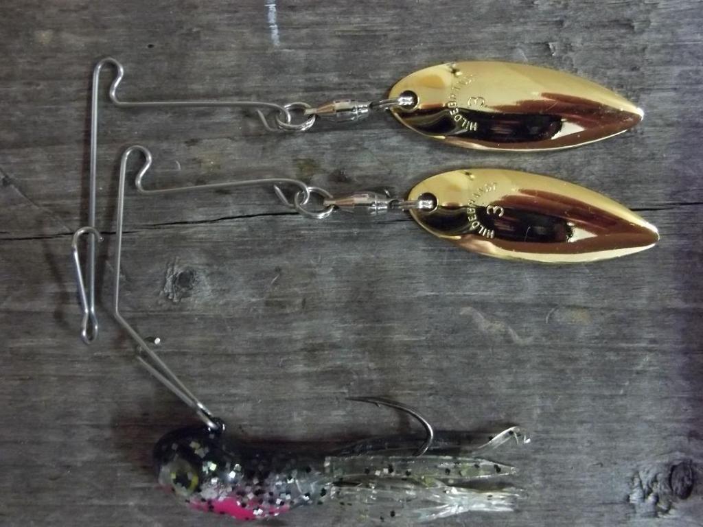 Custom Baits - Forum - Custom Spinner Frames...Hildebrandt #3 Gold ...
