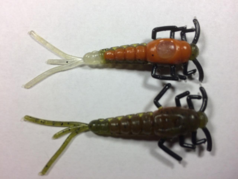 Custom Baits - Forum - first try multi color mayday mayfly